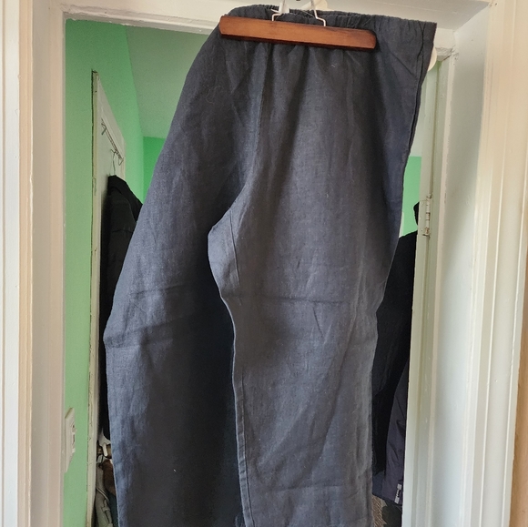 J. Jill | Pants & Jumpsuits | Jjill Womens Dark Blue Lenin Pants | Poshmark